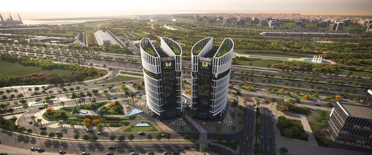 ايفال تاورز العاصمة الادارية Eval Towers - Developers EG