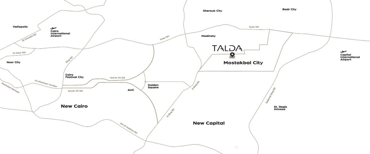 تالدا القاهرة الجديدة Talda New Cairo -HDP Developers EG